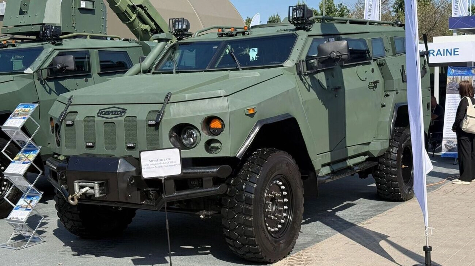 Ukrainian Armor unveils upgraded Novator armoured vehicle with ...
