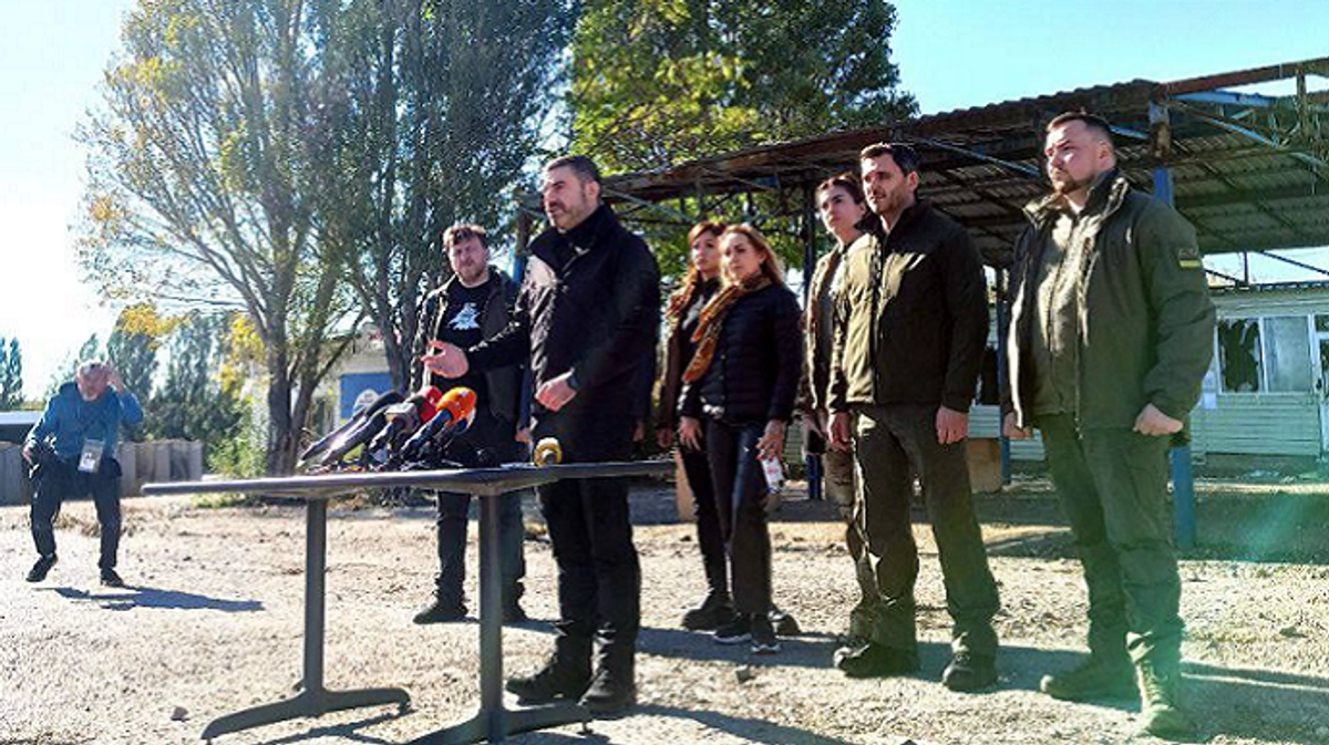 Red Cross did not arrive at demarcation line, where Ukrainian ...