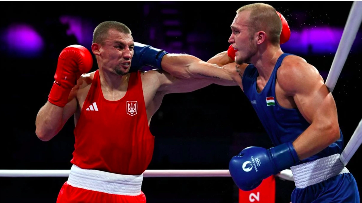 Ukrainian boxer defeats Hungarian opponent at Paris Olympics ...