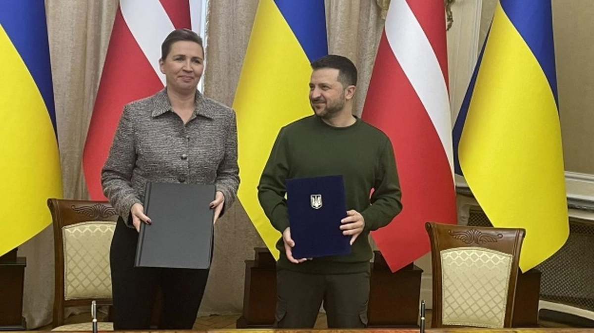 Ukraine signs security agreement with first country outside G7 ...