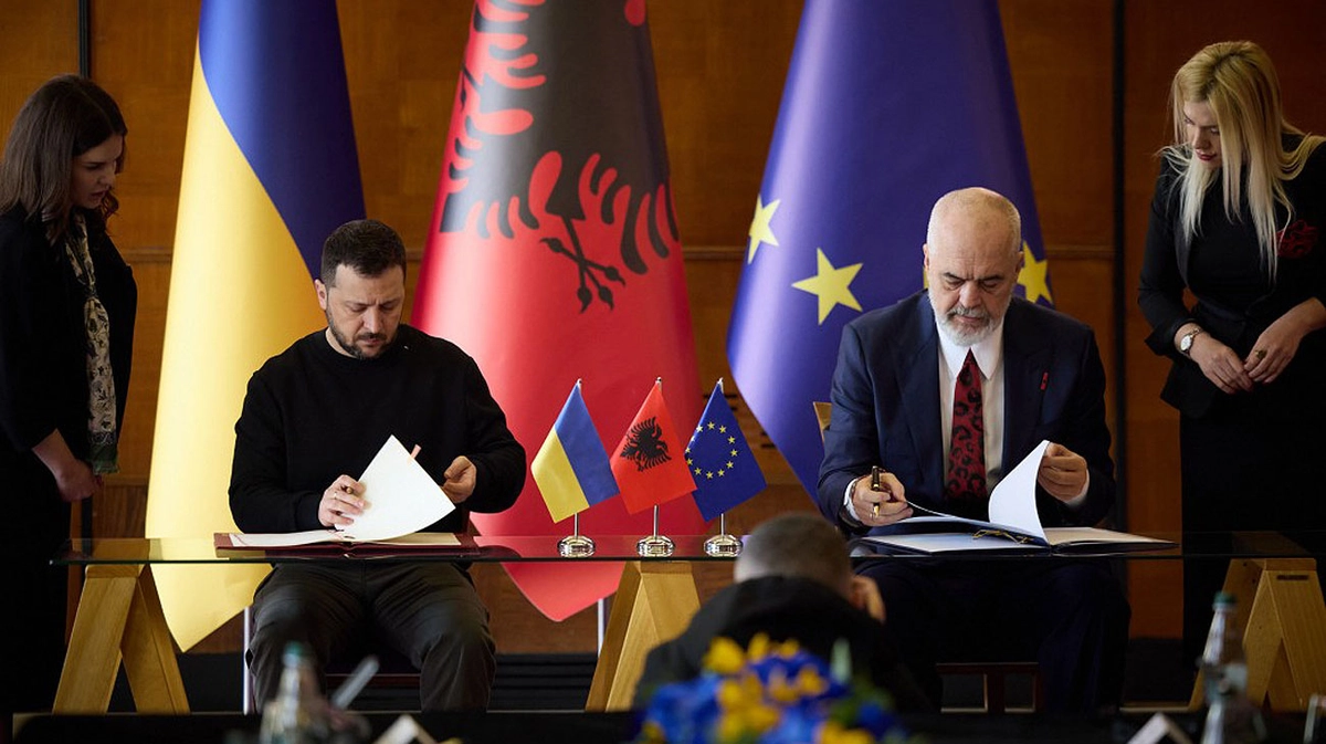 Ukraine signs Friendship and Cooperation Agreement with Albania ...
