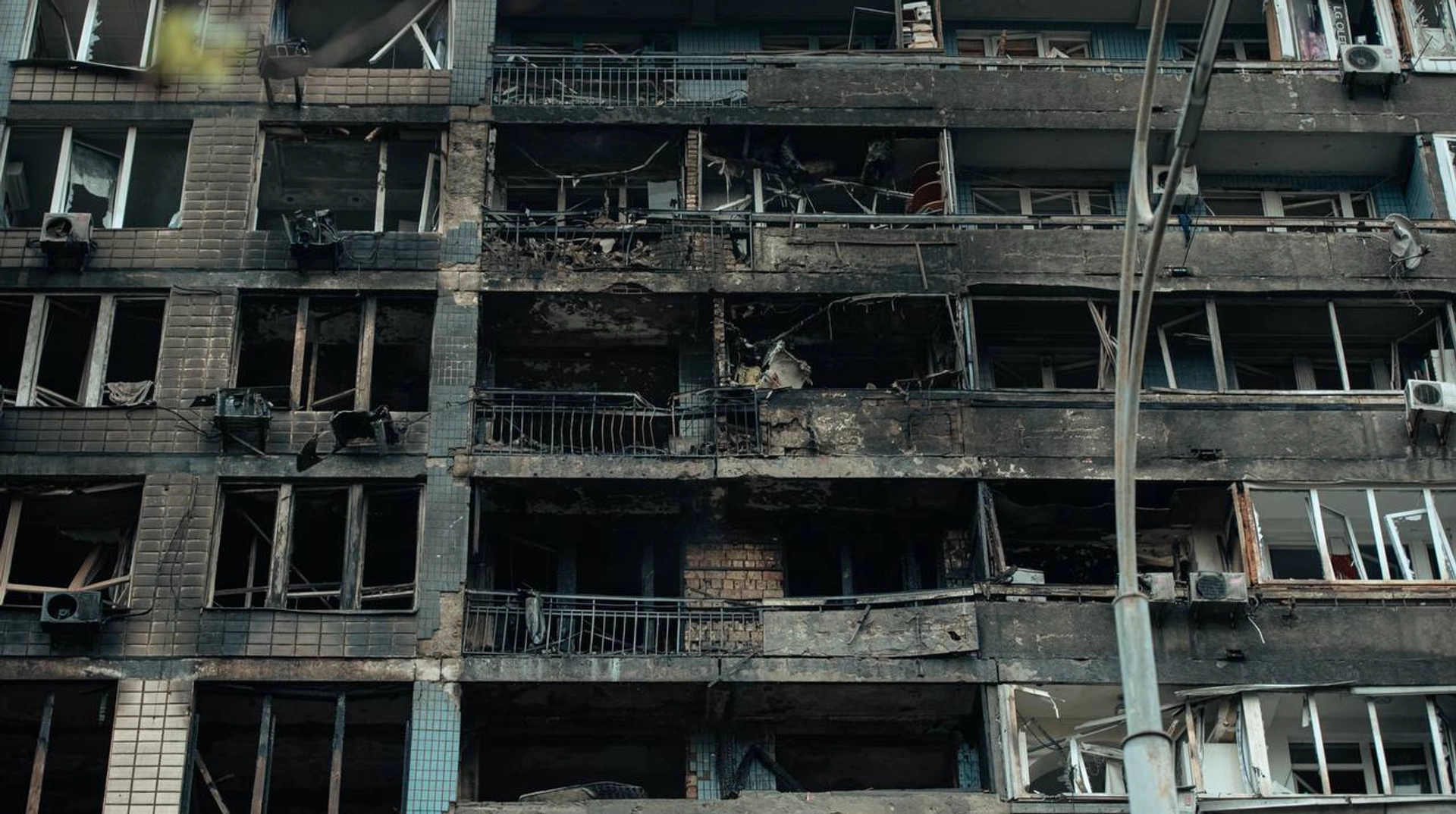 Russian drone attack sparks fire in Kyiv high-rise, 12 people injured ...