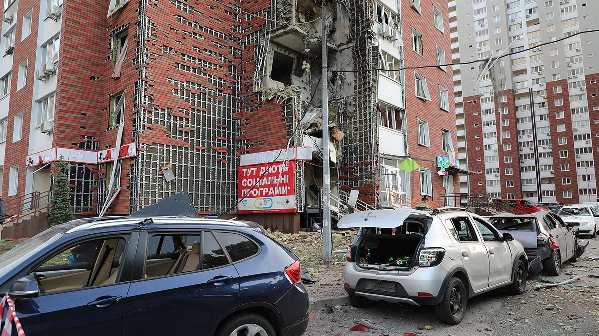 Woman killed in Russian nighttime attack on Kyiv | Ukrainska Pravda