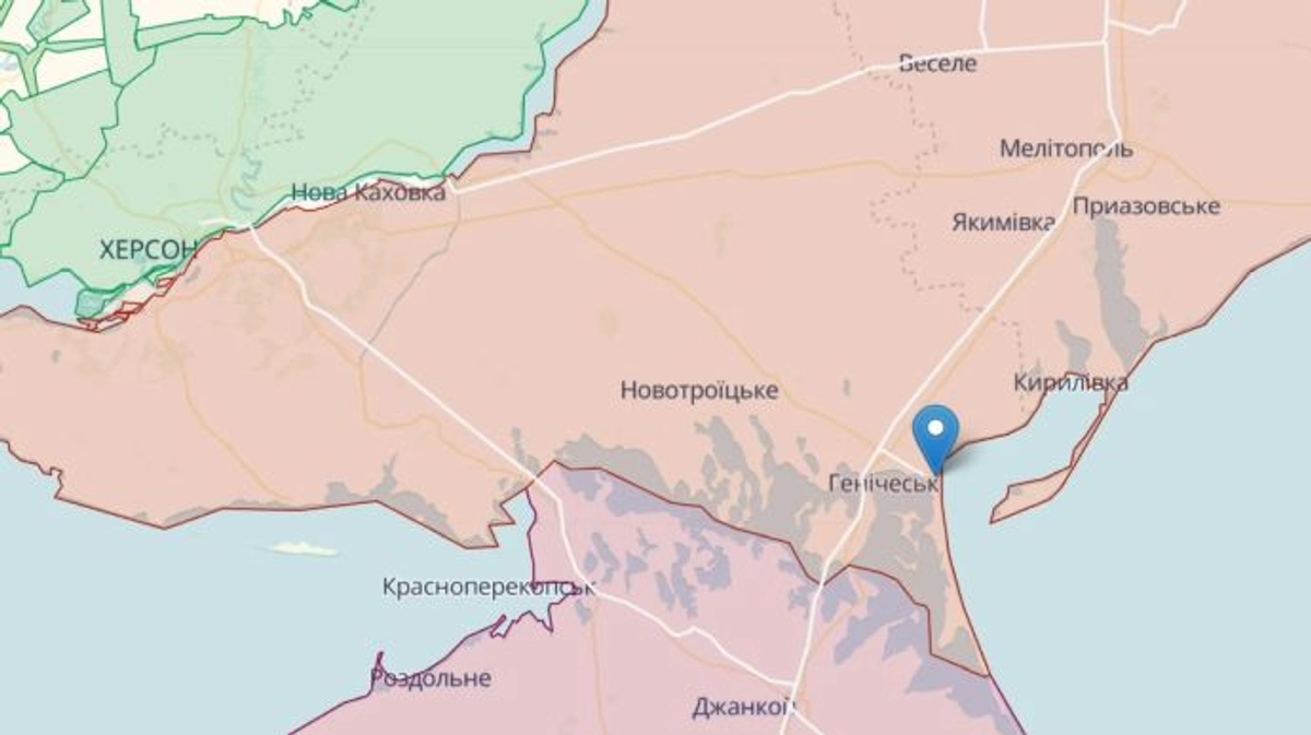 Russian occupation forces in Henichesk hold Ukraine supporters in ...