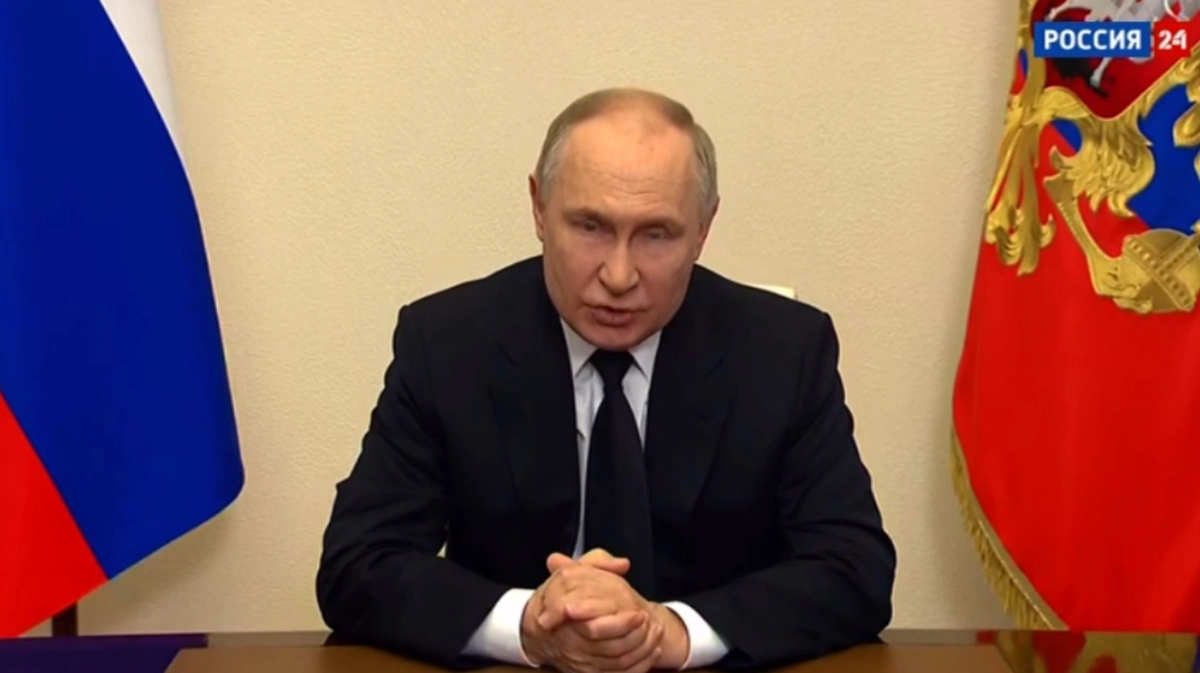 Putin addresses Russians 12 hours after shooting incident near Moscow ...