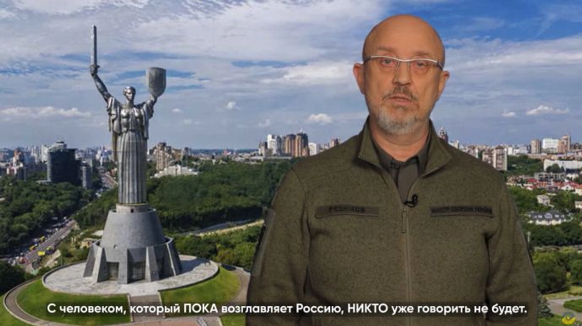 Ukraine’s Defence Minister Reznikov sends “birthday greetings” to Putin ...