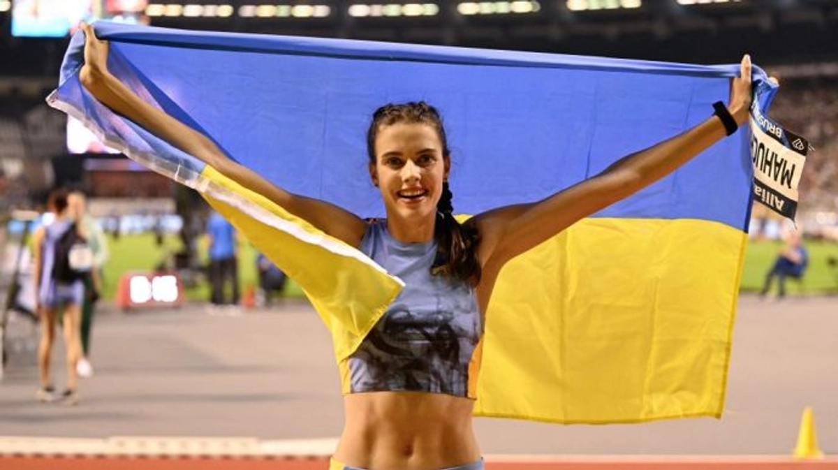 Ukrainian high jumper Mahuchikh wins Diamond League with season record ...