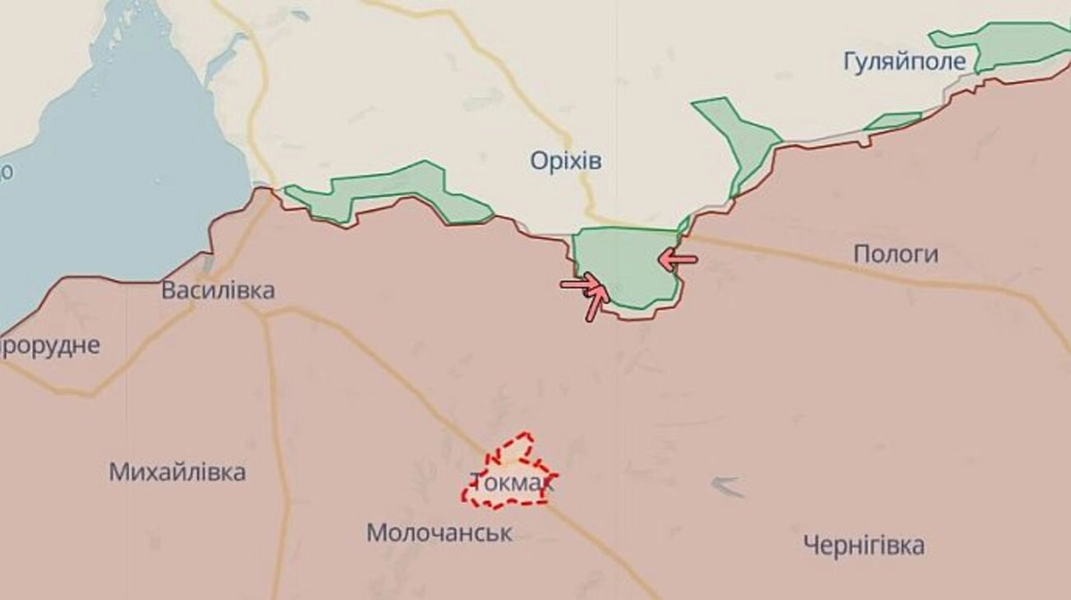 Three explosions thunder in Russian-occupied Tokmak | Ukrainska Pravda
