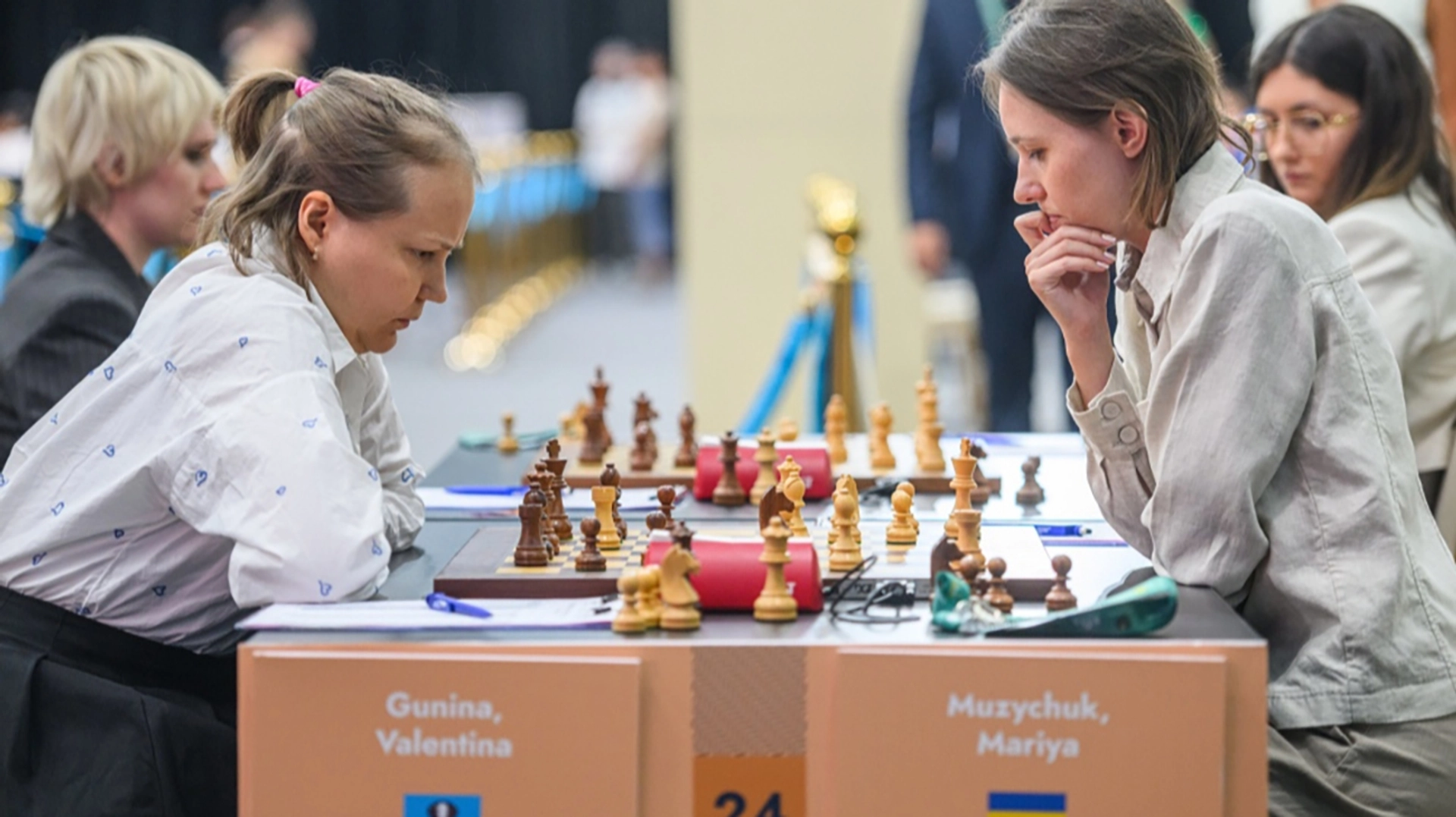 Ukrainian chess players Muzychuk and Volokitin refuse to shake hands ...