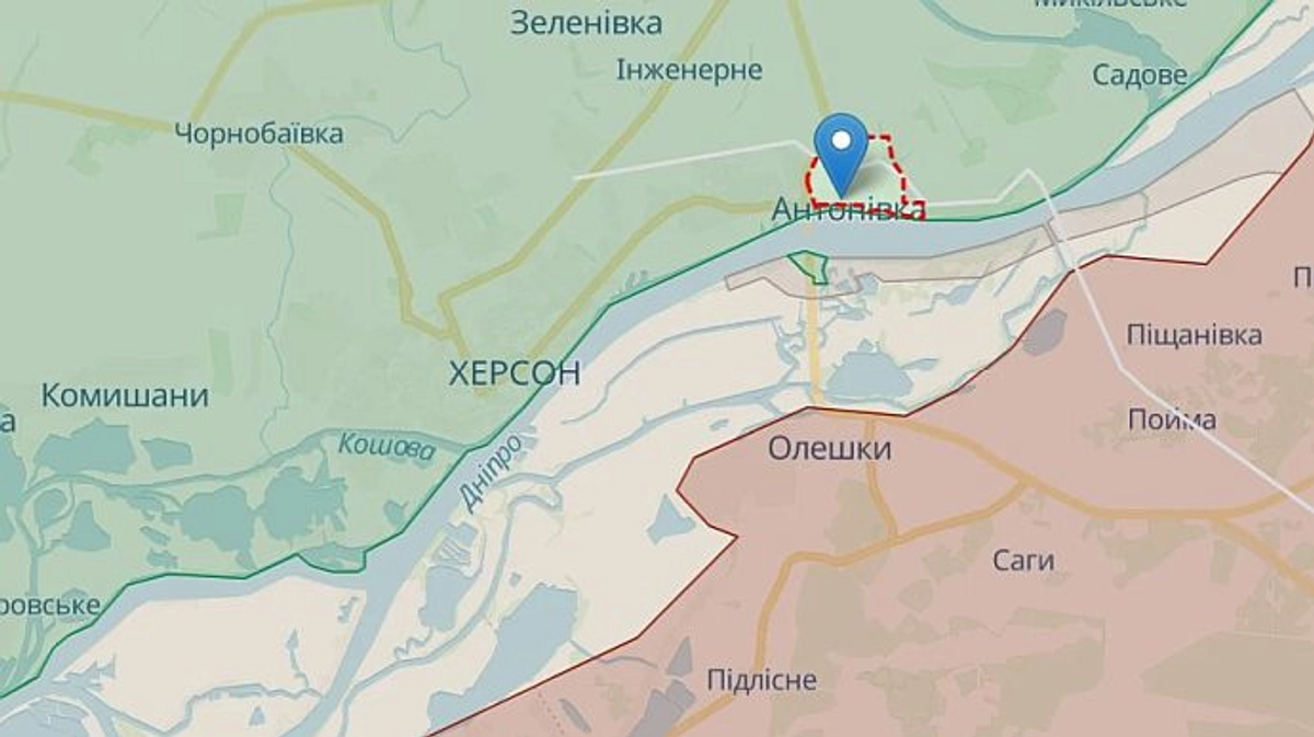 Russians shell Antonivka in Kherson Oblast, one man killed | Ukrainska ...