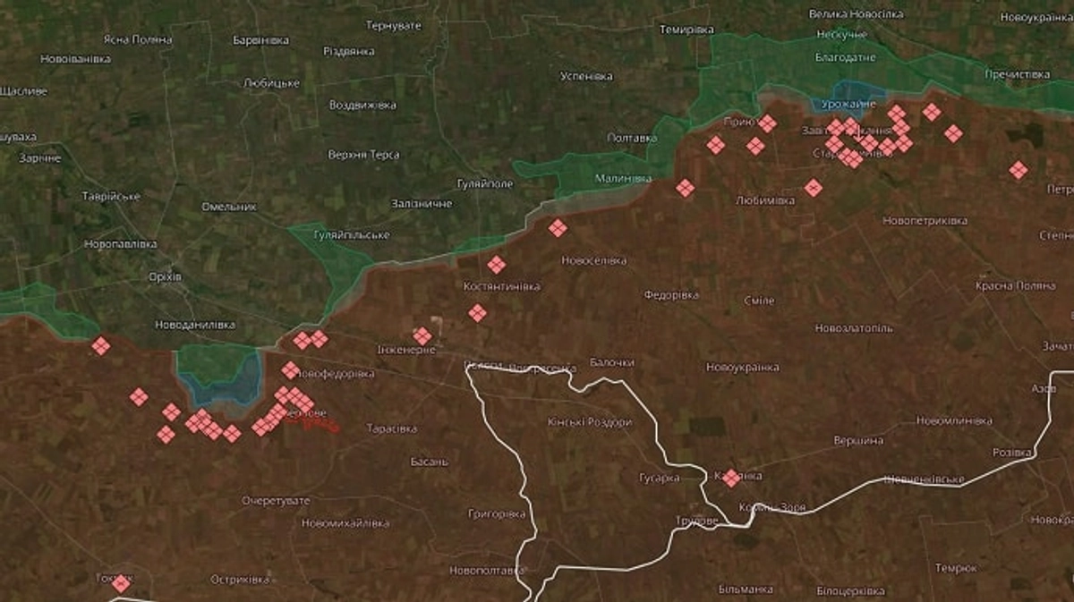 Ukrainian defenders have success near Verbove and are consolidating ...