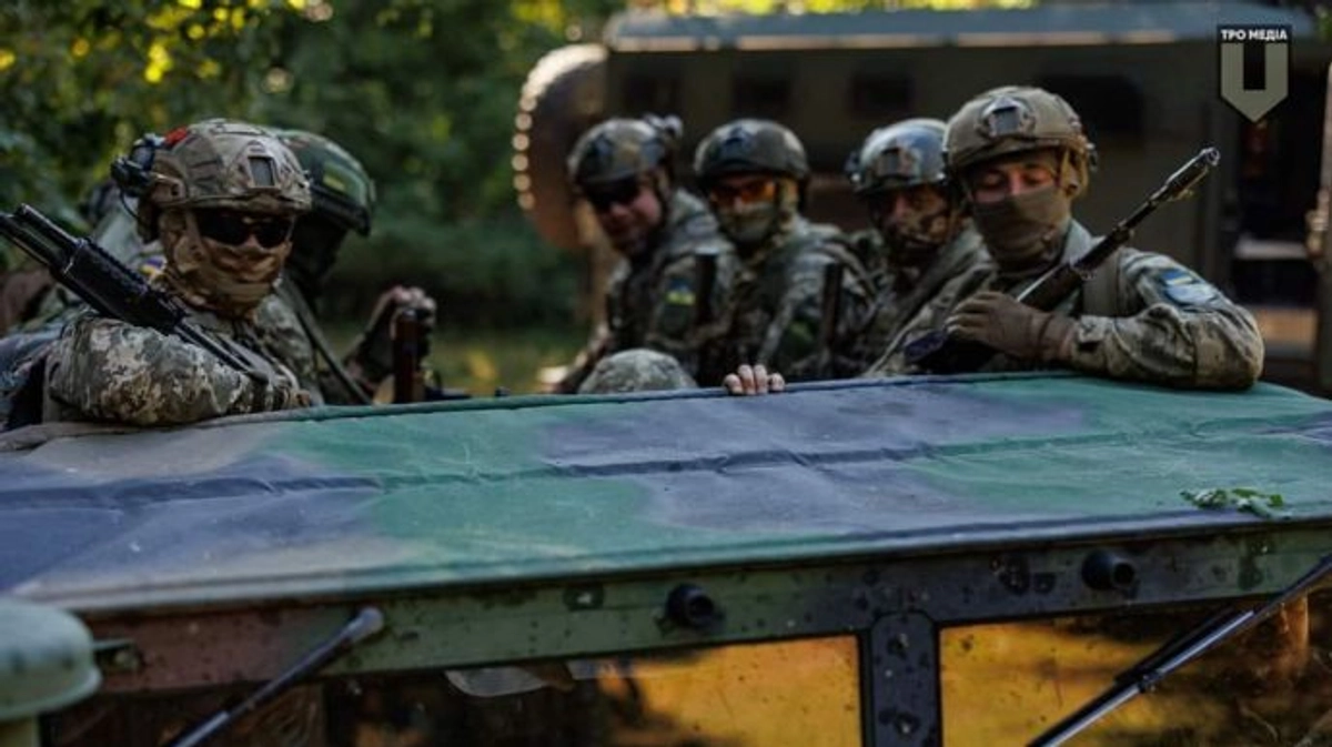 Ukrainian Defence Forces pursue their offensive near Verbove in ...