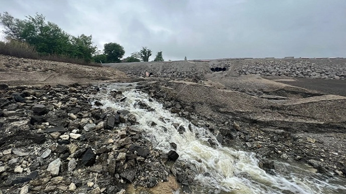 Water recedes by another 32 cm in Kherson Oblast | Ukrainska Pravda