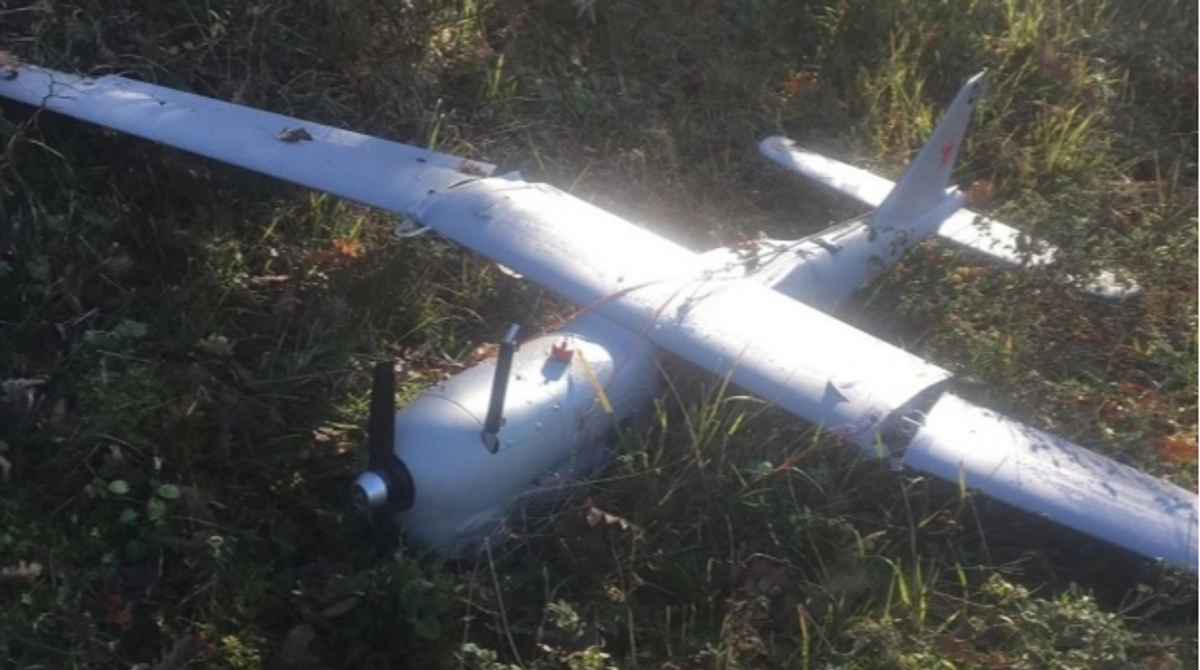 Russian Orlan-10 drone crashes in Türkiye | Ukrainska Pravda