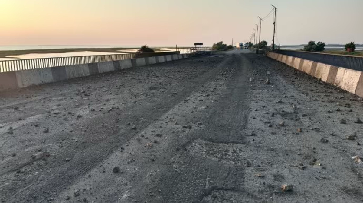 ISW explains why Russia is silent on Ukraine's attack on Chonhar Bridge ...