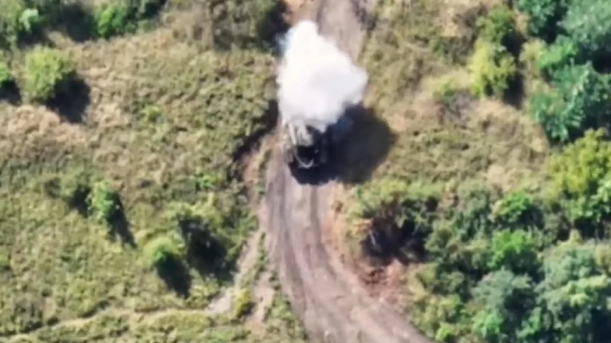 Ukrainian Security Service video shows destruction of rare Russian ...