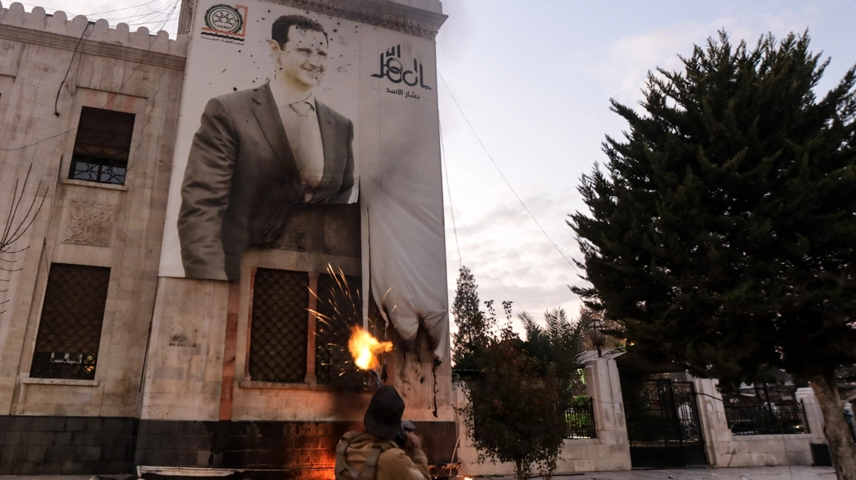 Syrian rebels have captured Damascus: Assad regime has fallen – video ...