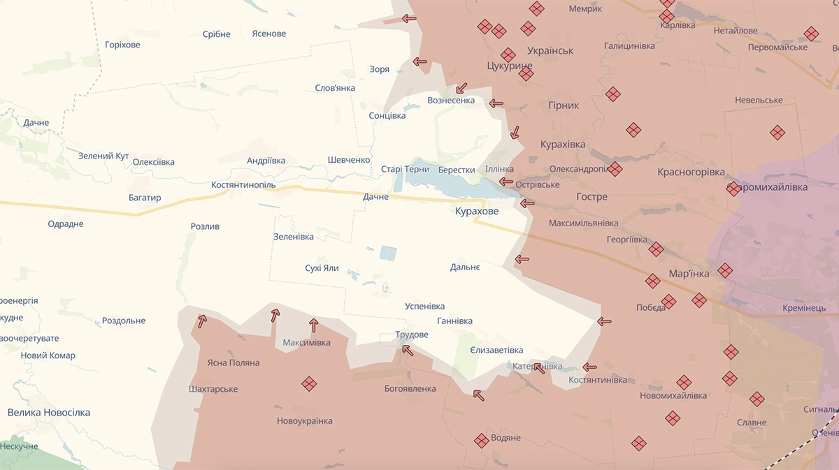 Russian troops advance near six Ukrainian settlements – DeepState ...