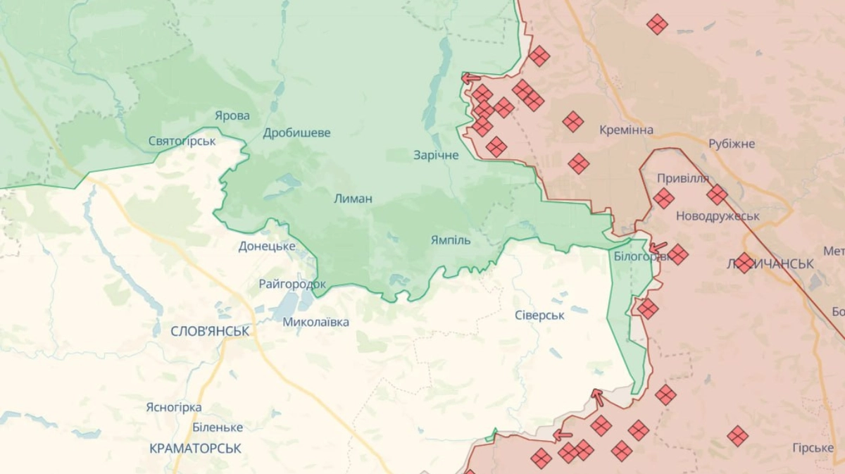 Ukrainian forces drive Russians out of their positions in Serebrianka ...