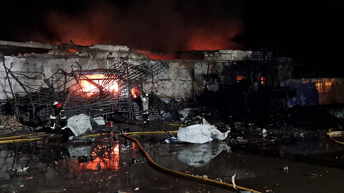 Russian attack damages Nova Poshta branch in Odesa Oblast – photos ...