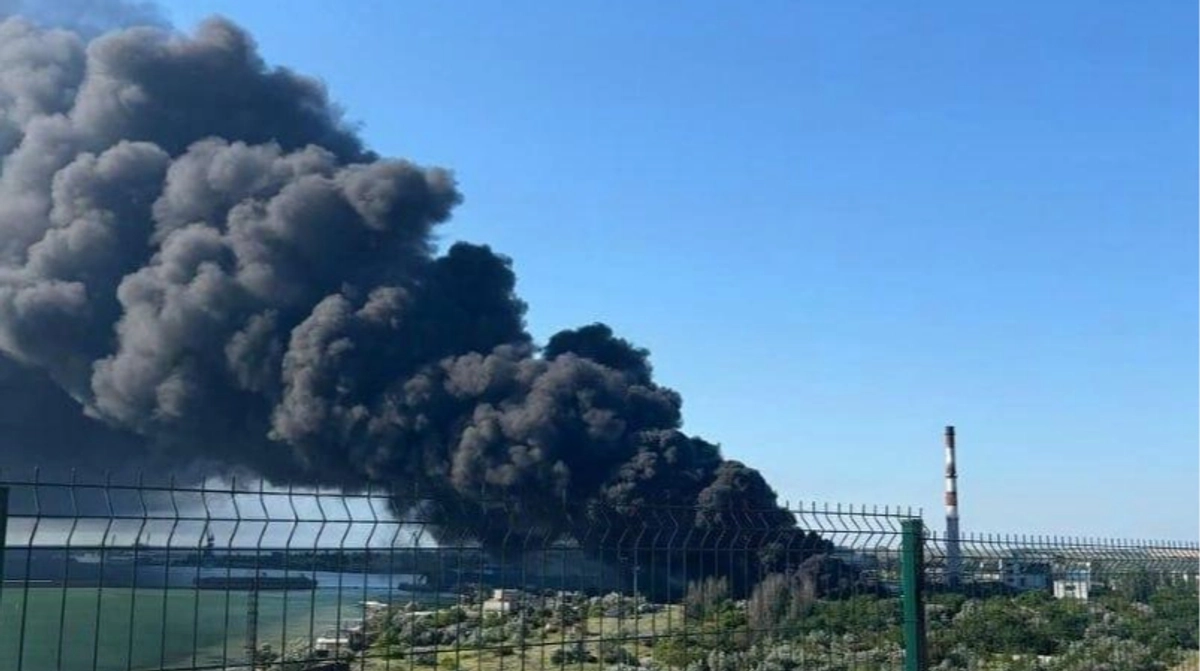 Explosions and fires reported in Russian-occupied Crimea, Kerch Bridge ...