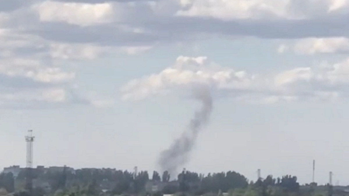Loud explosion rocks Melitopol | Ukrainska Pravda