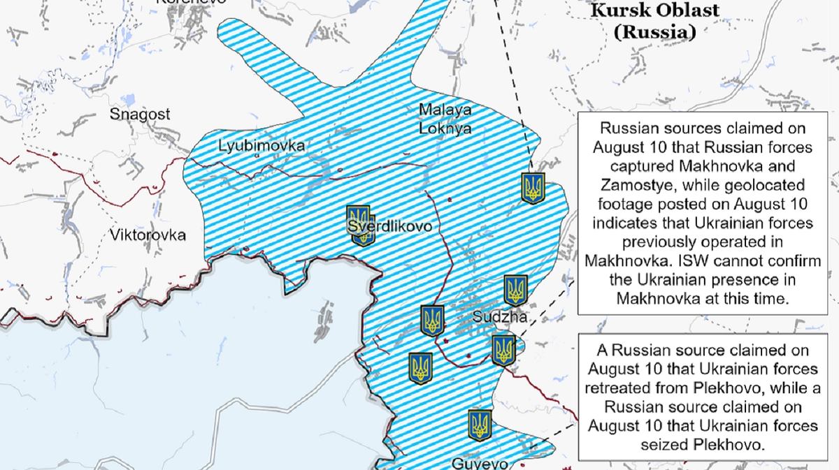 Kremlin downplays scale of events in Kursk Oblast – ISW | Ukrainska Pravda