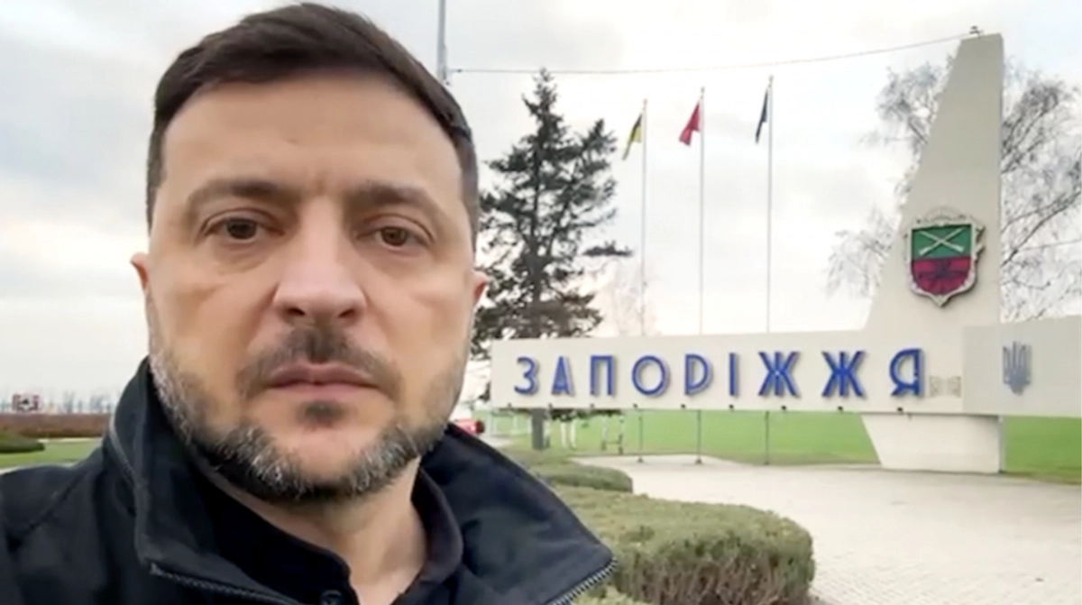 Зеленський пообіцяв більше ресурсів для оборони Запорізької області ...