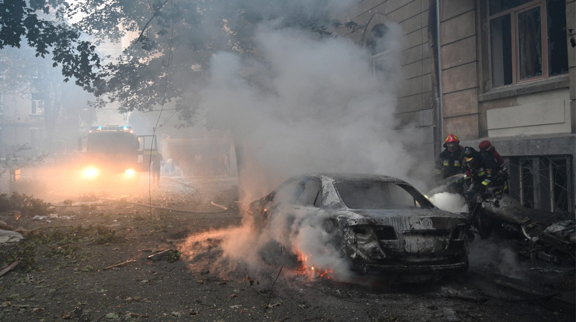 Russian attack causes partial blackout in Lviv | Ukrainska Pravda