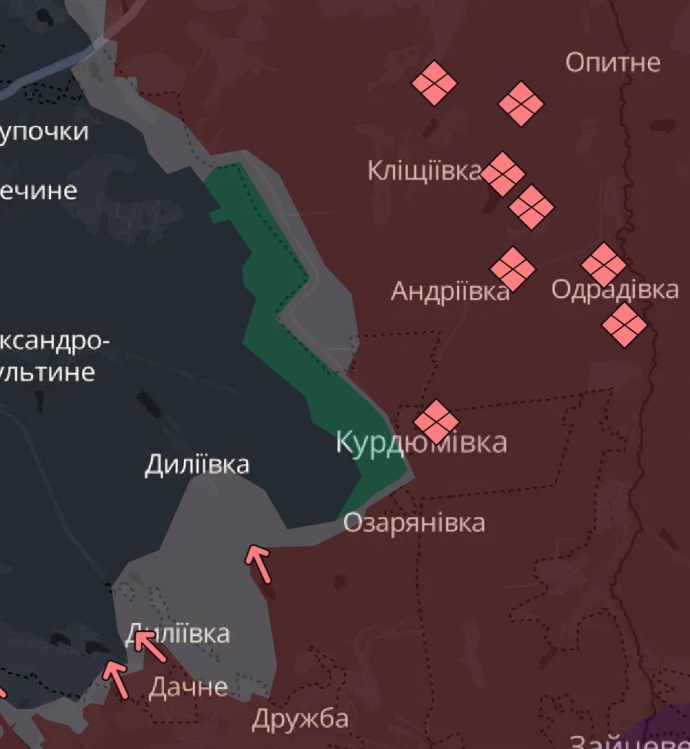 Russian troops advance near multiple settlements in Donetsk Oblast – DeepState | Ukrainska Pravda